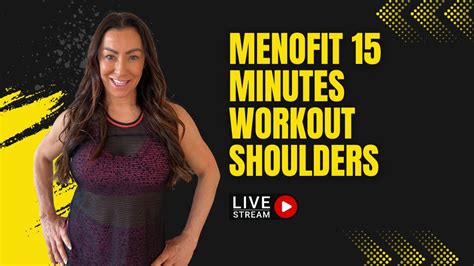 Menofit 15 Minutes Workout Shoulders Kick Start Fat Loss
