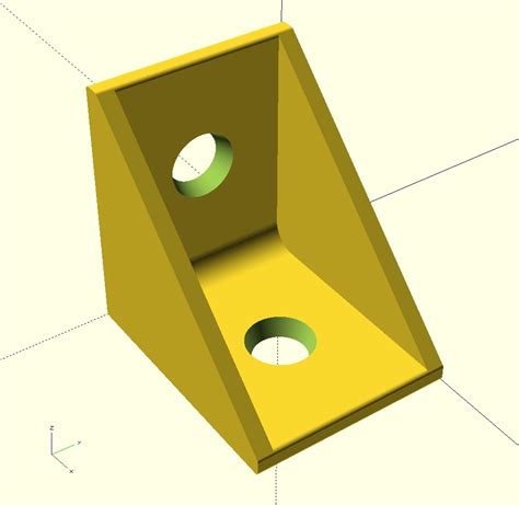 Parametric L Bracket With Rounded Edges By Sej7278 Download Free