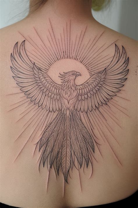 15 Fine Line Phoenix Tattoo Ideas That Inspire Creativity