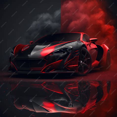 Fond Décran De Voiture De Sport Images Dillustration De Rendu 3d