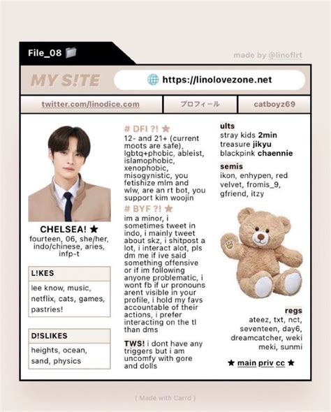 Pin On Carrd Cute Anime Cat Instagram Mockup Art Zine