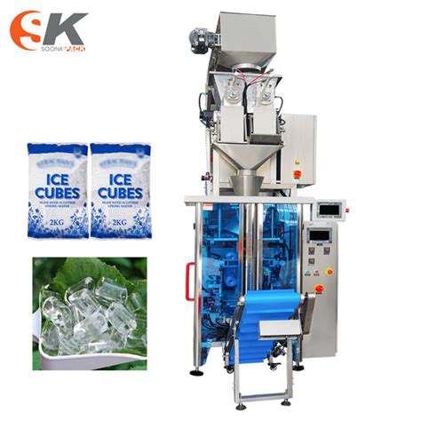 Ice Packing Machine Automatic Ice Packaging Machine Soonkpack