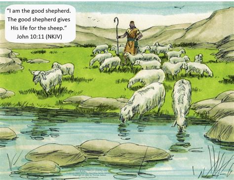 Parable Of The Lost Sheep And Lost Coin The Good Shepherd Bible Story