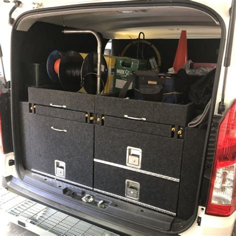 Technician Van Setup Tradie Drawers