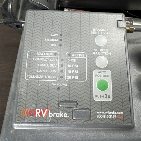 Rvi Brake 2 Rvim2 Auxiliary Rv Towing Braking System W Remote Ebay