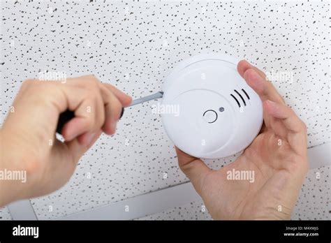 Smoke Detection Device Hi Res Stock Photography And Images Alamy
