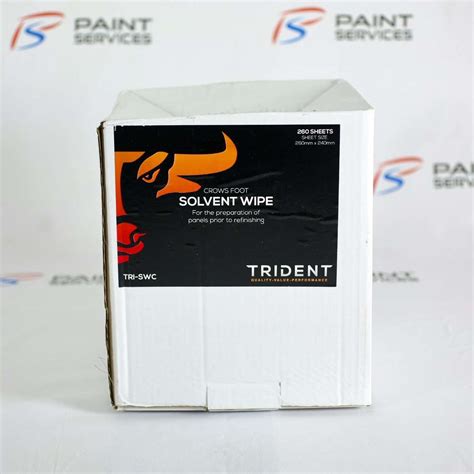 Trident Solvent Wipe Cloth Blue