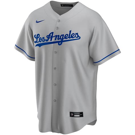 Nike Los Angeles Dodgers Mens Official Replica Road Jersey Rebel Sport