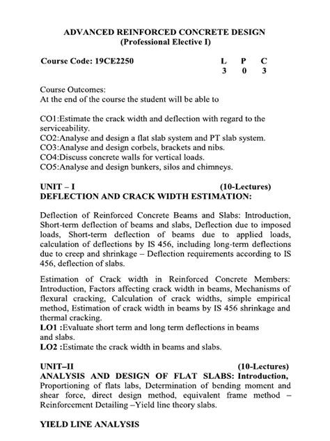 Stru Advanced Reinforced Concrete Design Pdf