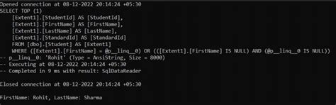 Linq To Entities Queries In Entity Framework Dot Net Tutorials