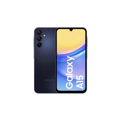 Samsung Galaxy A15 Negro Azul 4gb 128gb 4g