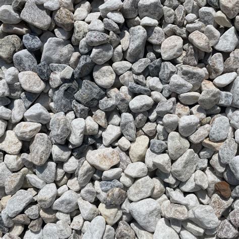 White Ash Smooth Stone 20 40mm Bulk Bag 05 Tonne White Darling Downs Brick Sales