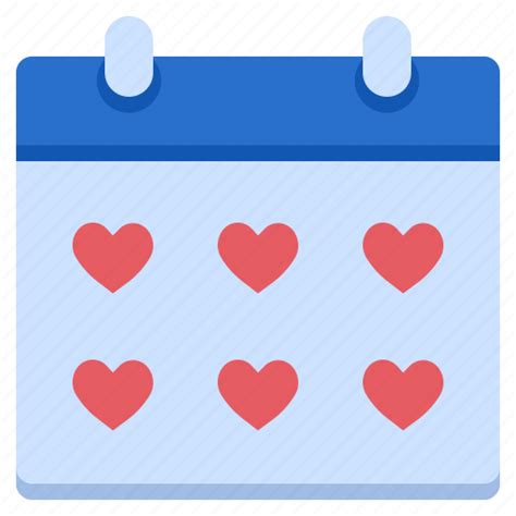 Self Love Everyday Romantic Calendar Yourself Optimistic Icon Self Love Everyday Romantic Calendar Yourself Optimistic Icon