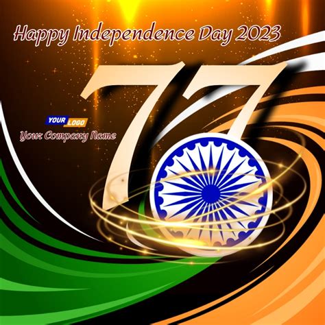 India Independence Day 2023 Online Greeting C Postermywall