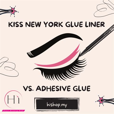 Kiss New York Glue Liners Vs Traditional Lash Glue Hishop