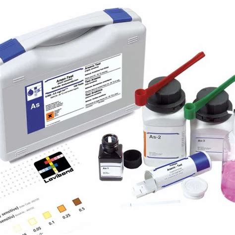 Manual Portable Arsenic Testing Kit Packaging Type Plastic Box Model Name Number Lovibond At