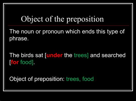 Prepositional Phrases Describes Function Ppt Chemistry Science