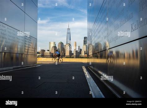 Empty Sky Memorial For September 11 Attacks On New York City In Liberty