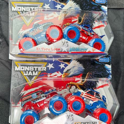 Monster Jam Toys Monster Jam Stars And Stripes Set Of 2 Poshmark