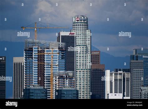 Detailed View Of The Us Bank Tower In Downtown Los Angeles Wednesday