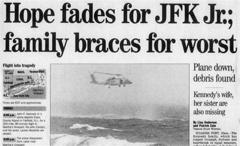 Details Of Jfk Jr Plane Crash