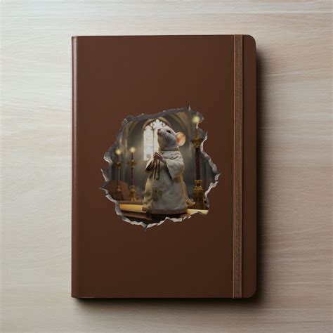 Church Priest Mouse In Mouse Hole Decal Mouse Hole 3d Wall Sticker My Wonderful Walls