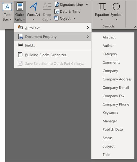 Variables In Microsoft Word Joel Leichty