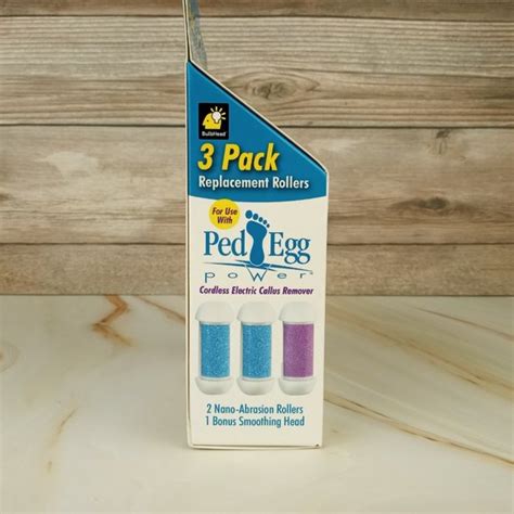 Ped Egg Bath And Body New Ped Egg Power Genuine Refill Replacement Rollers 3 Pack Poshmark