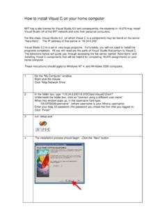 How To Install Visual C On Your Home Computer MIT How To Install Visual C On Your Home