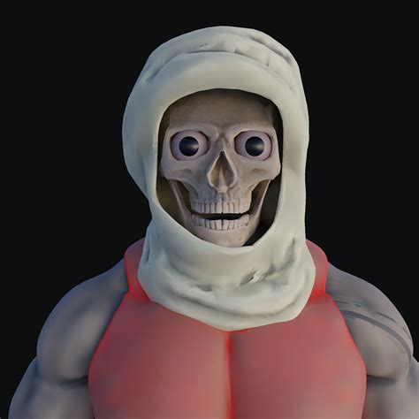 3d File Strong Skull Model 3d 💪 ・model To Download And 3d Print・cults
