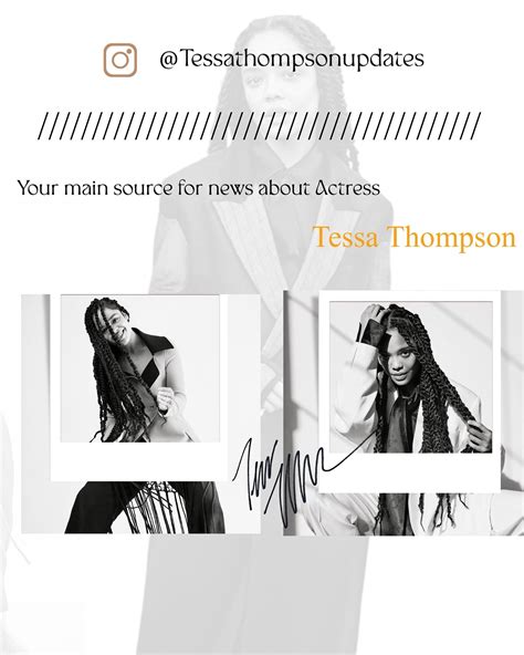 𝑇𝑒𝑠𝑠𝑎 𝑈𝑝𝑑𝑎𝑡𝑒𝑠 Tessathompsonupdates • Instagram Photos And Videos