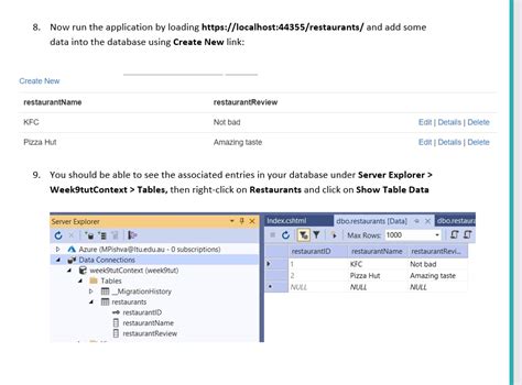 Solved Exercise 2 Create An Mvc Application To