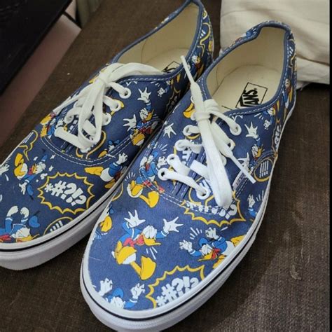 Vans Shoes Disney Donald Duck Mickey Minnie Mouse Classic Vans