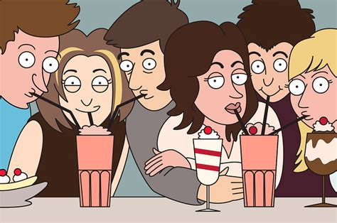 If Friends Were A Seth Macfarlane Cartoon