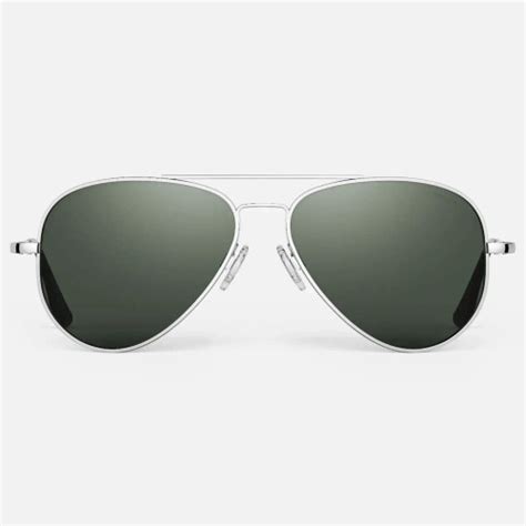 Skysupplyusa Randolph Concorde Sunglasses 57mm Bright Chrome