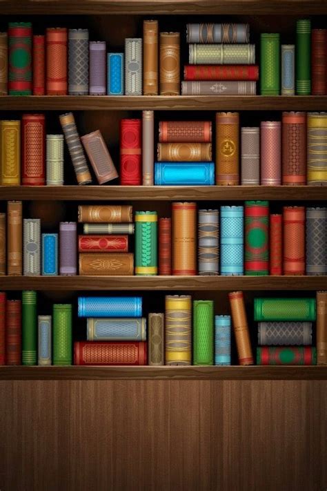 Download Vast Collection On A Library Bookshelf Wallpaper