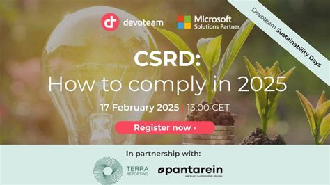 See How You Can Comply With Csrd And Simplify Esg Reporting Devoteam