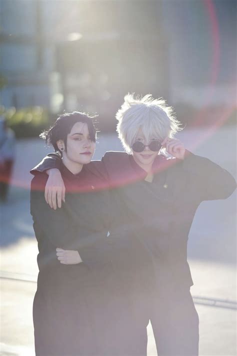 Gojo And Geto Cosplay Jujutsu Kaisen Ig Cytris Cos Anime Poses