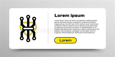 Line Processor Icon Isolated On White Background Cpu Central Processing Unit Microchip