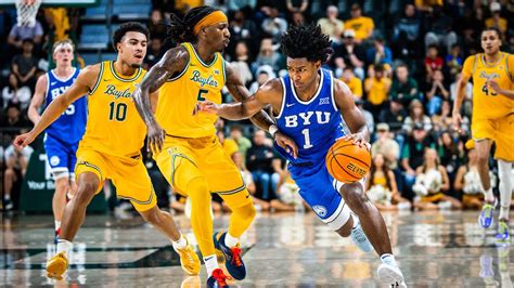 Byu Vs Baylor Aj Dybantsa Shines In Statement Performance Byuradio