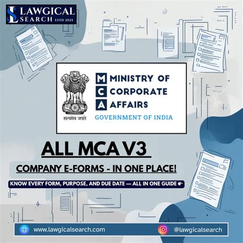 Mca V3 Company E Forms List 2025 Complete Lot 1 Lot 2 And Lot 3