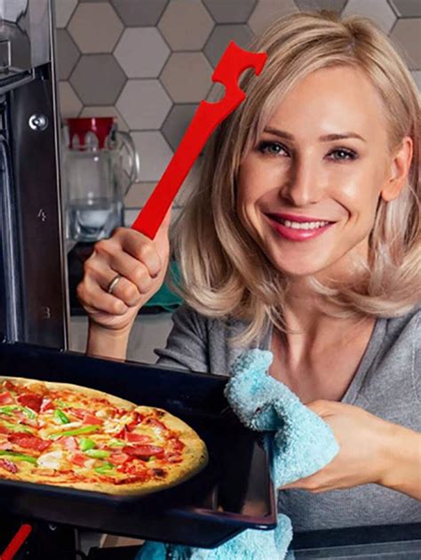 2pcs1pc Kitchen Oven Sliding Tongs Air Fryer Sliding Tongs Silicone