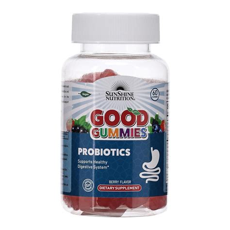 سعر Sunshine Nutrition Probiotic Good Gummies 60 Pcs Online At Best