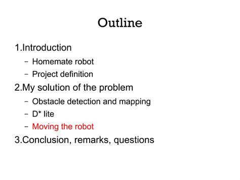 path planning for a mobile robot in an unknown environment using d