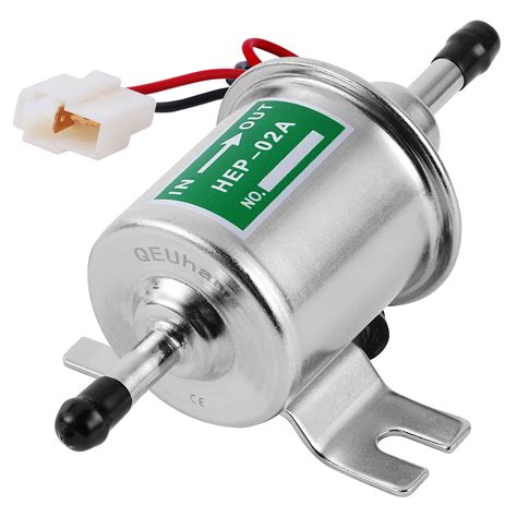 Universal Electric Fuel Pump 12v Low Pressure 3 6psi Bolt Fixing Wire