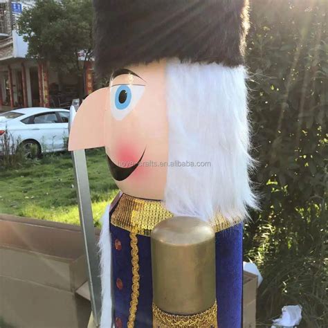 Life Size Nutcracker 1 2 M Wholesale Christmas Decor Wooden Nutcracker