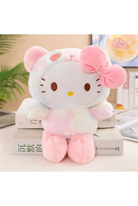Miniso دمى محشوة من سانريو لعام 2025 هيلو كيتي، سينامورول، كورومي، بوشاكو، دمية محشوة على شكل