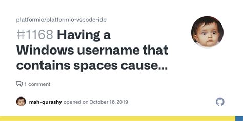 Having A Windows Username That Contains Spaces Causes Project Building To Fail · Issue 1168