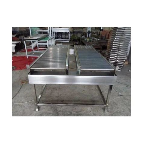 Stainless Steel Roller Table Conveyors At ₹ 34500 00 In Faridabad