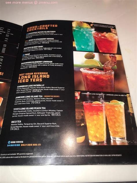 Online Menu Of Dave And Busters Restaurant Ontario California 91764